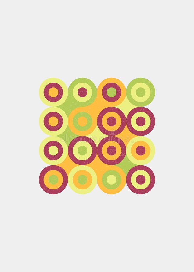 Colour Dots Universe Logo Art Design Illustration Stock Vector ...