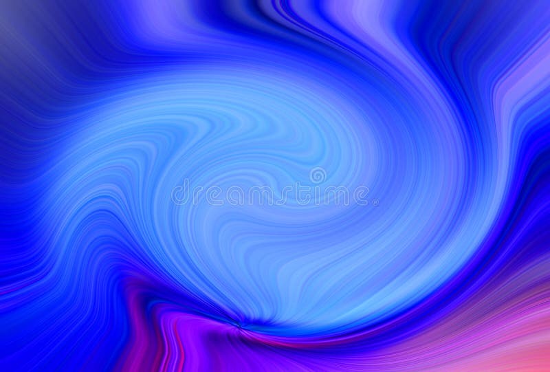 Computer Generated Colour Lines Stock Illustration - Illustration of ...