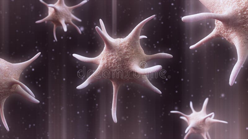 3D Illustration of Blood Platelet Stock Illustration - Illustration of ...