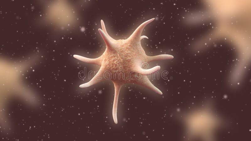 3D Illustration of Blood Platelet Stock Illustration - Illustration of ...