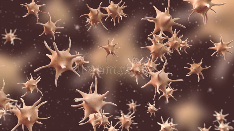 3D Illustration of Blood Platelet Stock Illustration - Illustration of ...