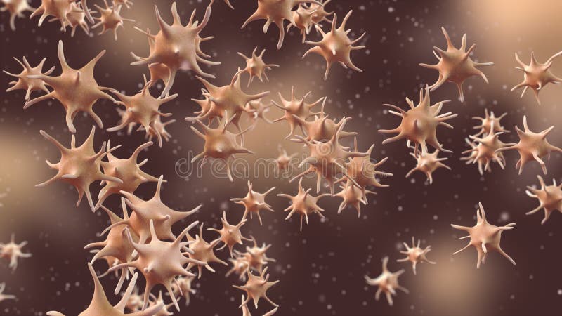 3D Illustration of Blood Platelet Stock Illustration - Illustration of ...