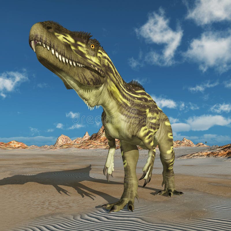 Torvosaurus Dinosaur stock illustration. Illustration of extinct - 24624300