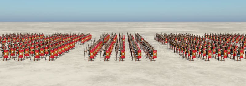 Roman army stock illustration. Illustration of cloudless - 103009709