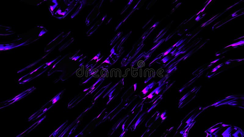 Computer Generated the Effect of Flying Water Sprays. 3d Rendering ...