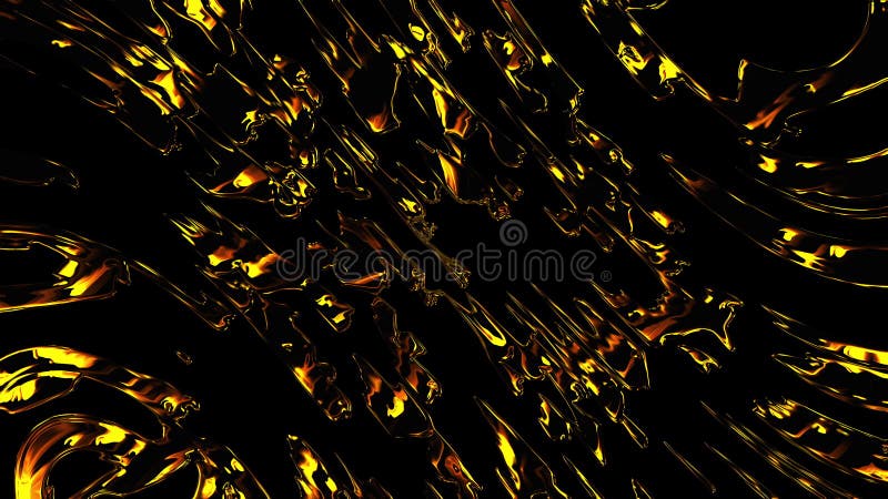 Computer Generated the Effect of Flying Water Sprays. 3d Rendering ...