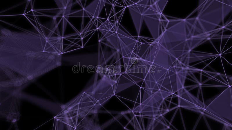 Computer Generated Graphics. Tech Background. Stock Illustration ...