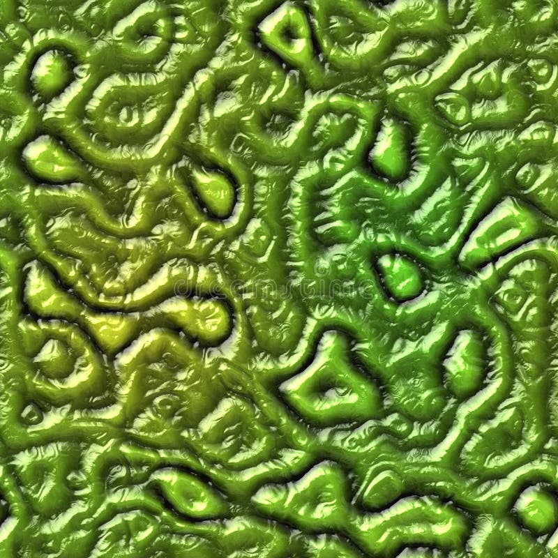 Green Seamless Alien Skin Texture Stock Illustration - Illustration of ...