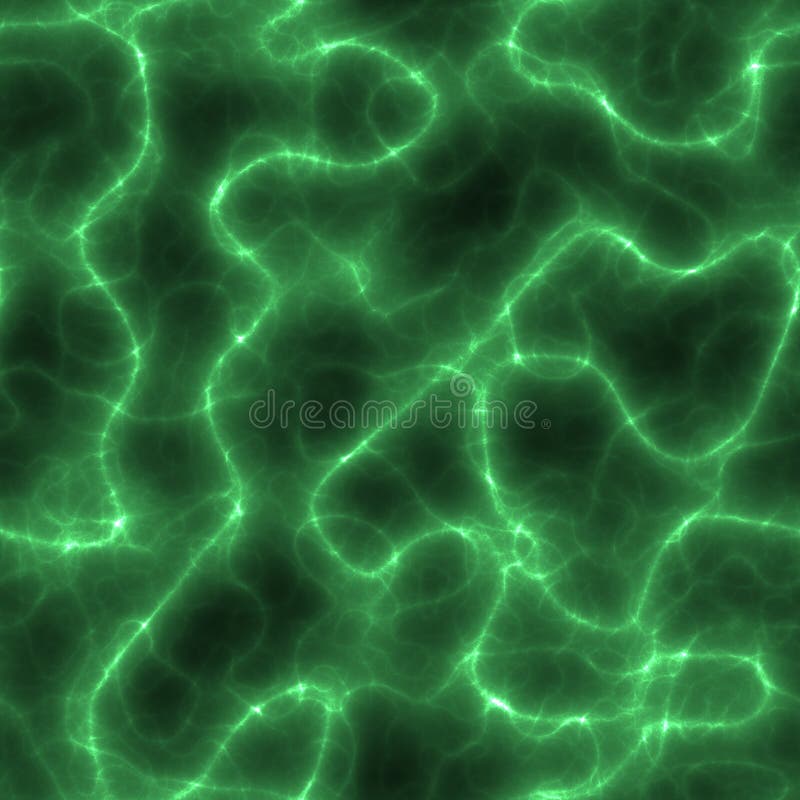 Green Seamless Electricity Texture Stock Illustration - Illustration of ...