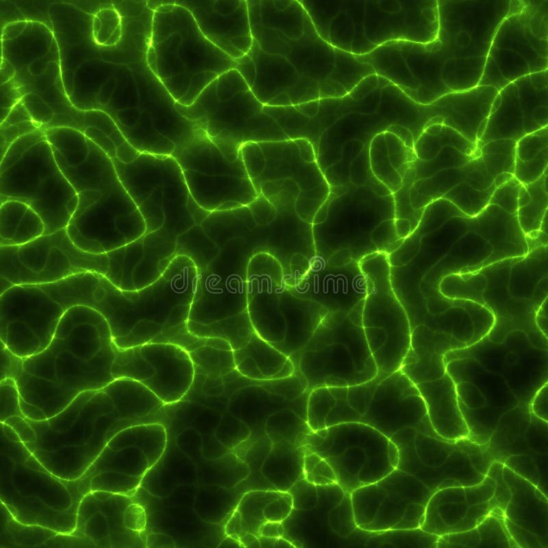 Green Seamless Electricity Texture Stock Illustration - Illustration of ...