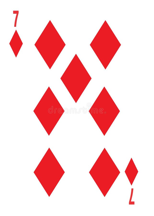 Seven diamonds stock illustration. Illustration of rare - 4519904