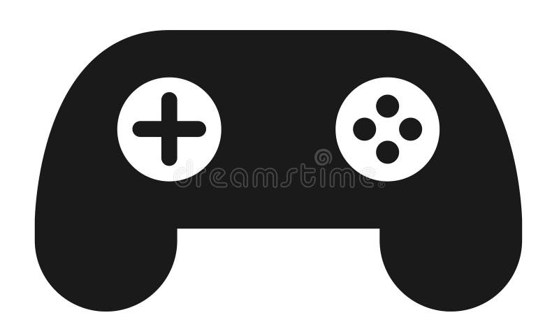 A Single Game Console Controller Against a White Backdrop Stock ...