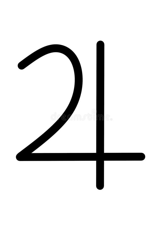 The Solar Symbol of Pluto White Backdrop Stock Illustration ...