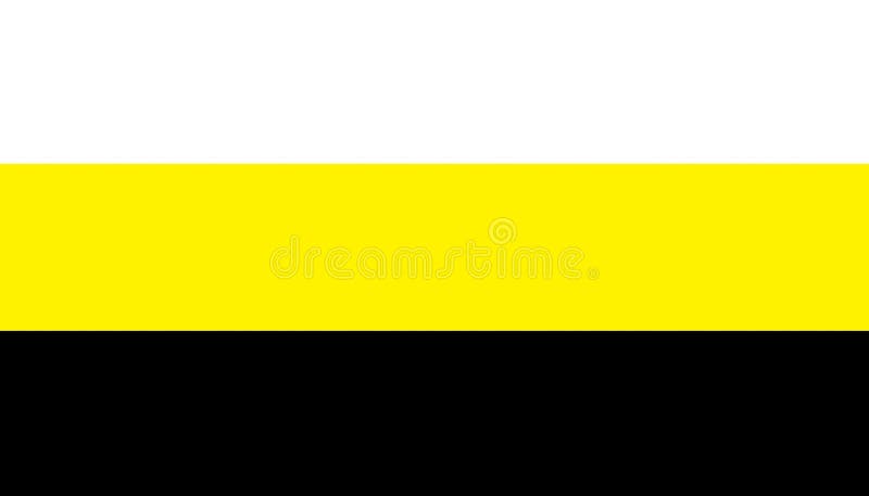 The State Flag of Perak in Peninsula Malaysia Stock Illustration ...