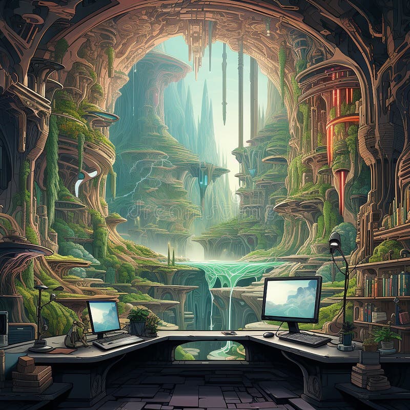 Computer Generated Image of a Computer Computer Generated Image ...