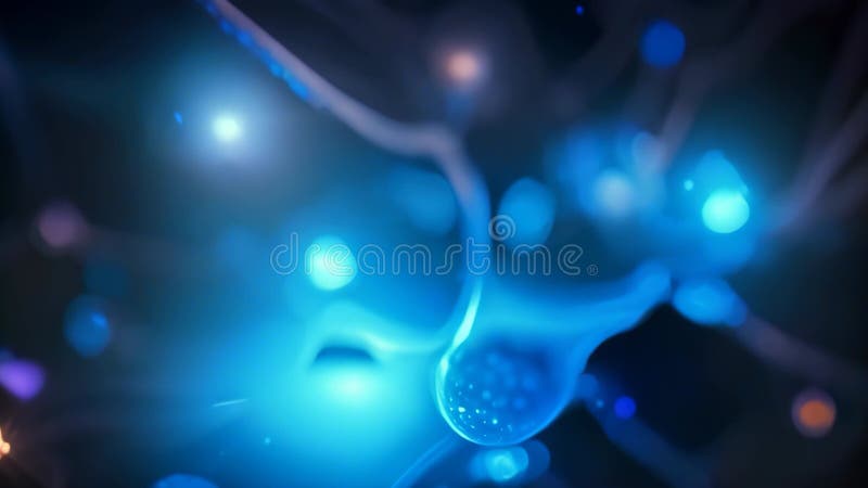 A Computer-generated Image of a Neme Organism Displayed on a Black ...