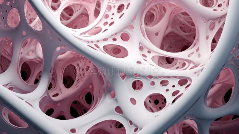 A Computer Generated Image of a Spiral Structure Stock Illustration ...