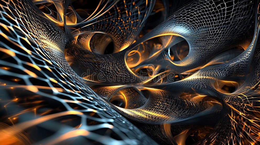 A Computer Generated Image of a Twisted, Twisted, Twisted, Twisted ...