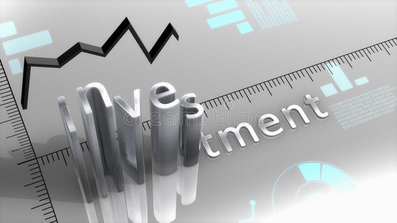 Investment Decreasing Chart, Statistic and Data Stock Video - Video of ...