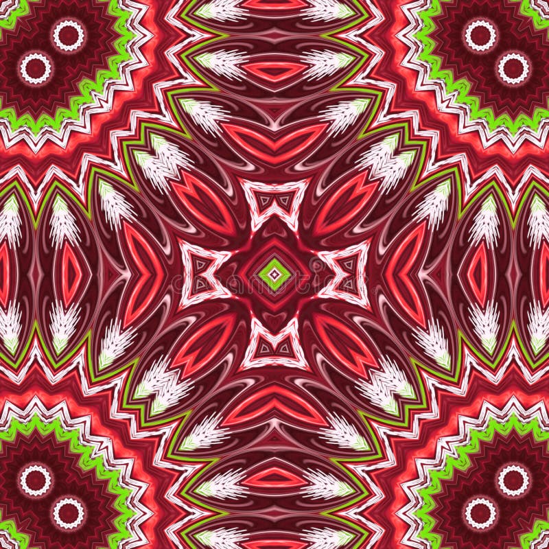 Computer Generated Looping Graphic Rendered Art Stock Illustration ...