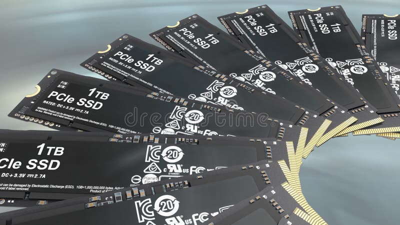 M.2 SATA SSD, Solid-state-drive Storage, Computer Hardware Stock ...