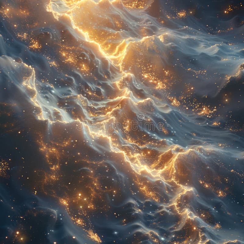 Computer Generated Ocean Wave Simulation Stock Photo - Image of ocean ...