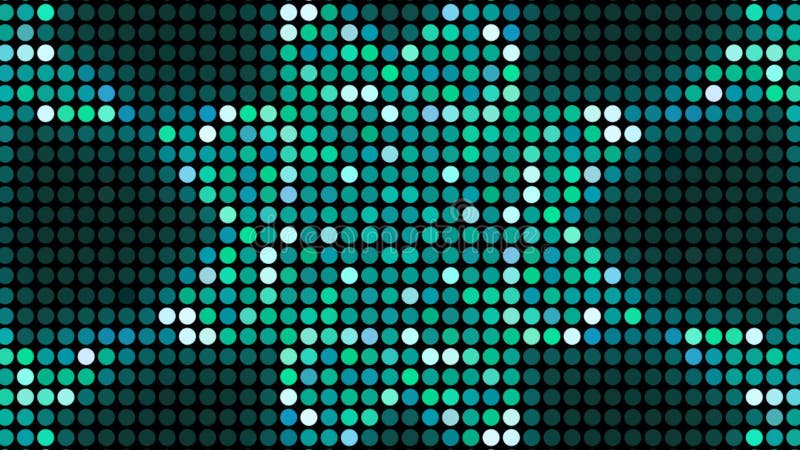 Computer Generated Pixel Blocks Kaleidoscope Nostalgic Sci-fi ...