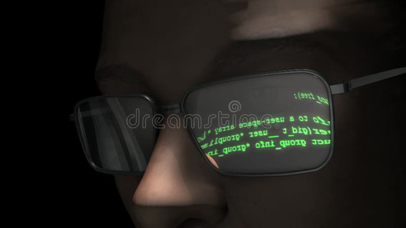 Programmer, Coding on Screen. Stock Video - Video of developer, command: 203806417