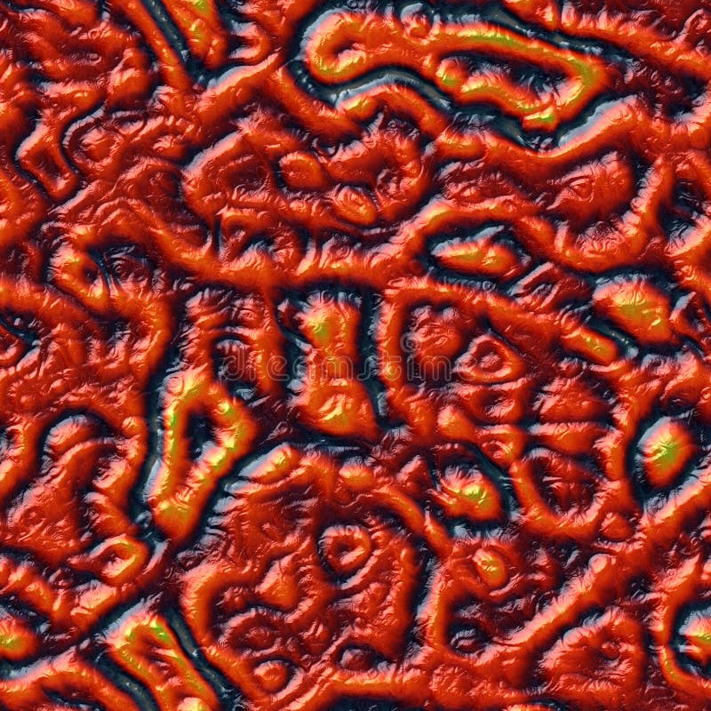 Seamless Alien Skin Texture Stock Illustration - Illustration of slime ...