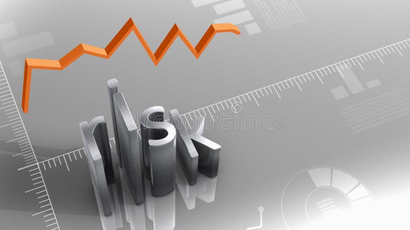 Risk Decreasing Chart, Statistic and Data Stock Footage - Video of ...