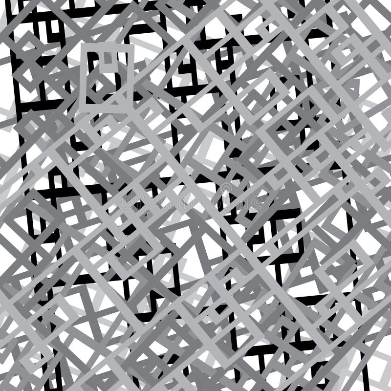 Rectangular Grid Random Repeated and Rotated, Overlapping Stock ...