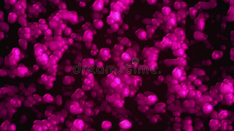 Computer Generated Texture from Many Bubbles and Abstract Particles. 3D ...