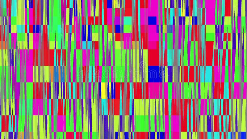 Computer Generated Vibrant Retro Moving Bars Sci-fi Background. Stock ...