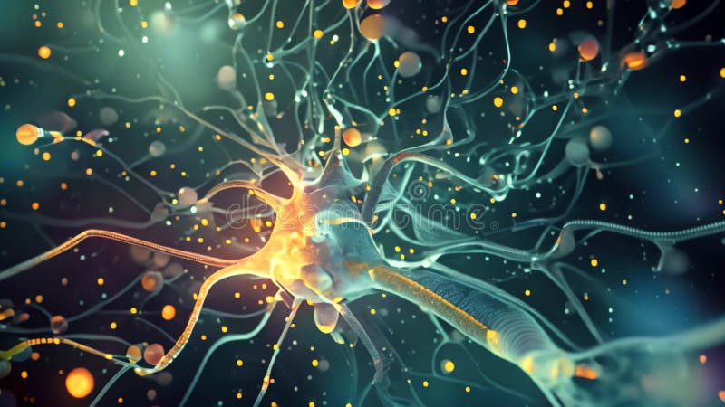 Detailed Brain Scans Displayed on Computer Monitors in a Medical Office ...