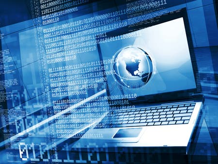 Computer generation stock illustration. Illustration of communication ...