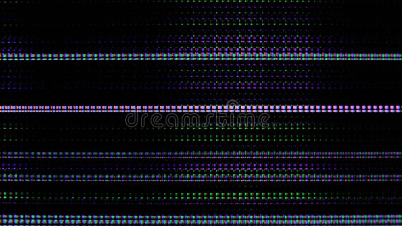 Glitch and Digital Clock on the Screen Stock Photo - Image of damage ...