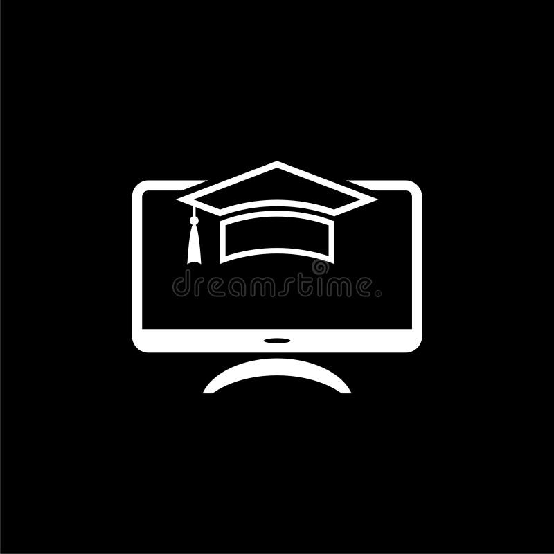 Graduation Logo Congratulations with Shadow Stock Vector - Illustration ...