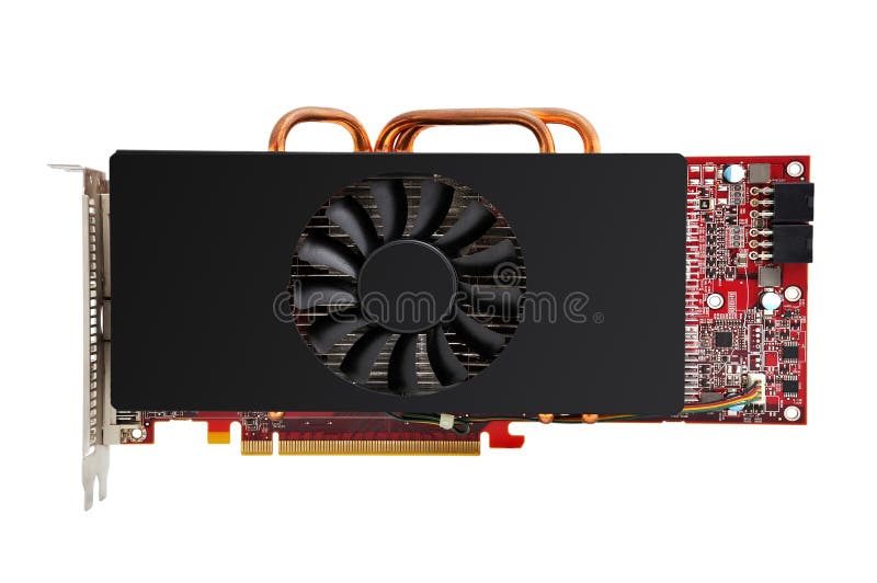 Computer graphic card stock image. Image of card, electrical - 24478729