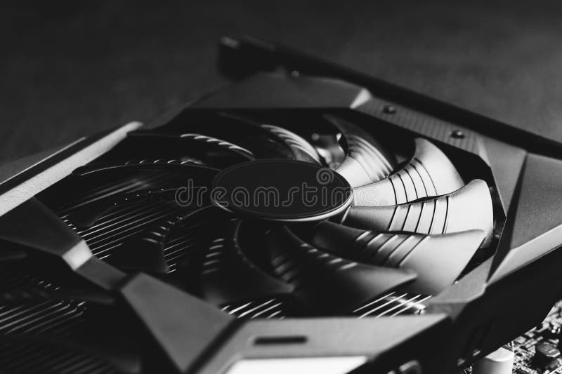 Computer Graphic Card, Video Card Stock Photo - Image of tool, cooler ...