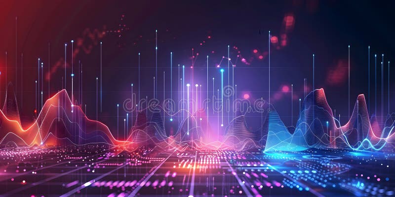 Computer Graphics Abstract Background Stock Image - Image of element ...