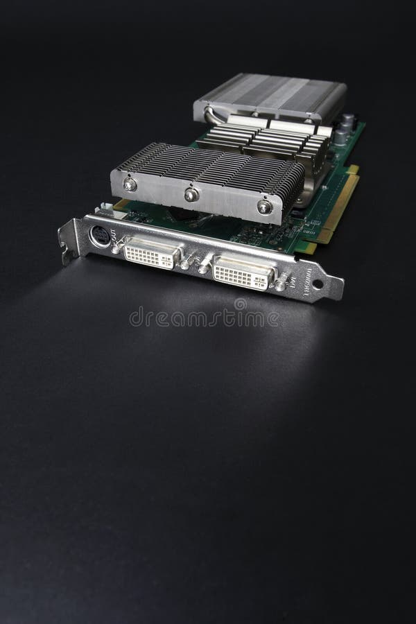 Computer graphics card stock photo. Image of integrated - 11609876
