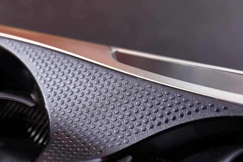 Computer Graphics Card on a Desk Stock Photo - Image of product, design ...