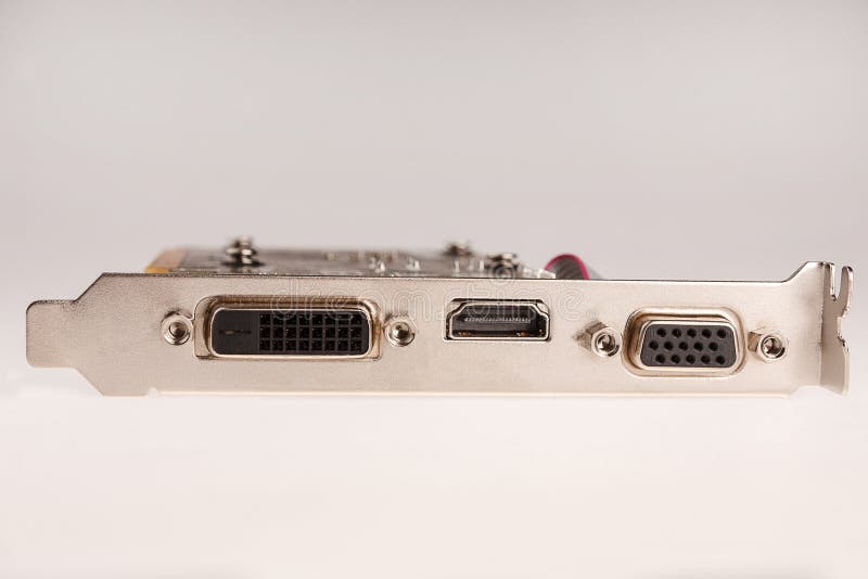 Computer Graphics Card with Dvi Hdmi Vga Connectors, Passive Cooling ...