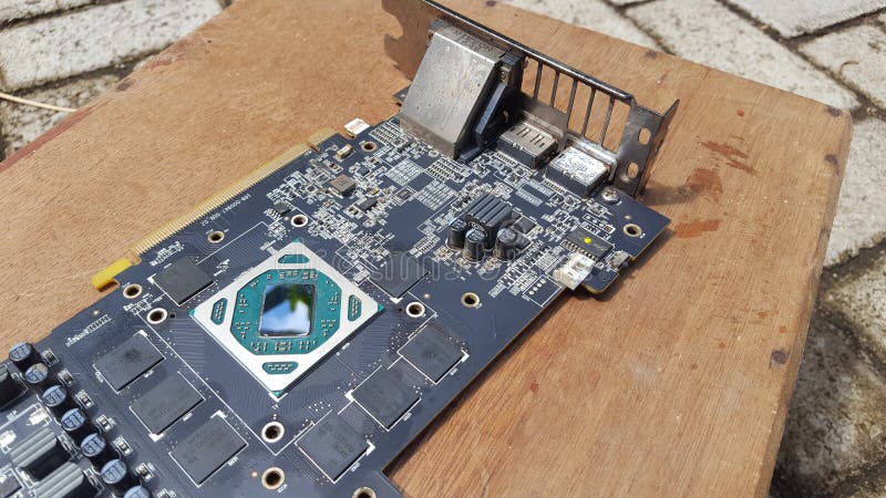 Computer Graphics Cards, Hardware Supporting Games and Multimedia Stock ...