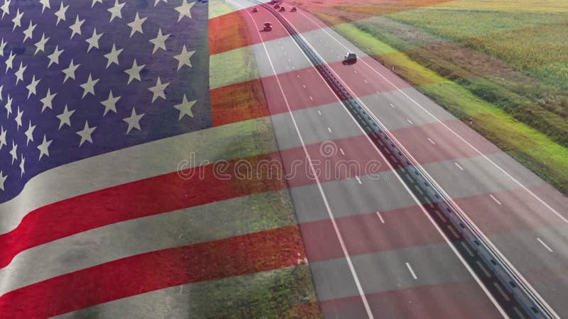 Computer Graphics and Double Exposure of Cars Moving Along the Highway ...