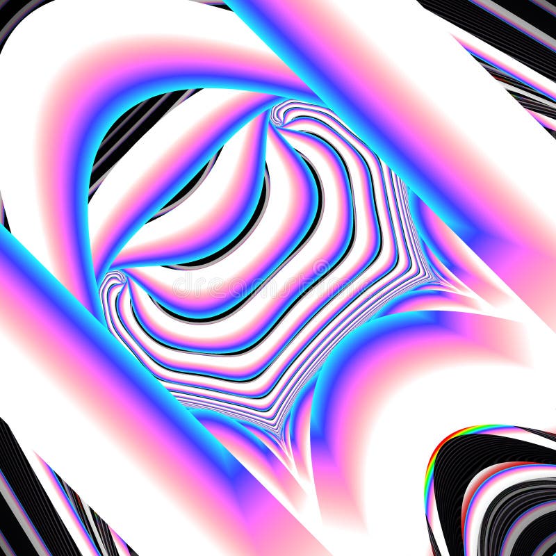 Computer Graphics Image of the Fractal Behaviour of a Mathematical ...