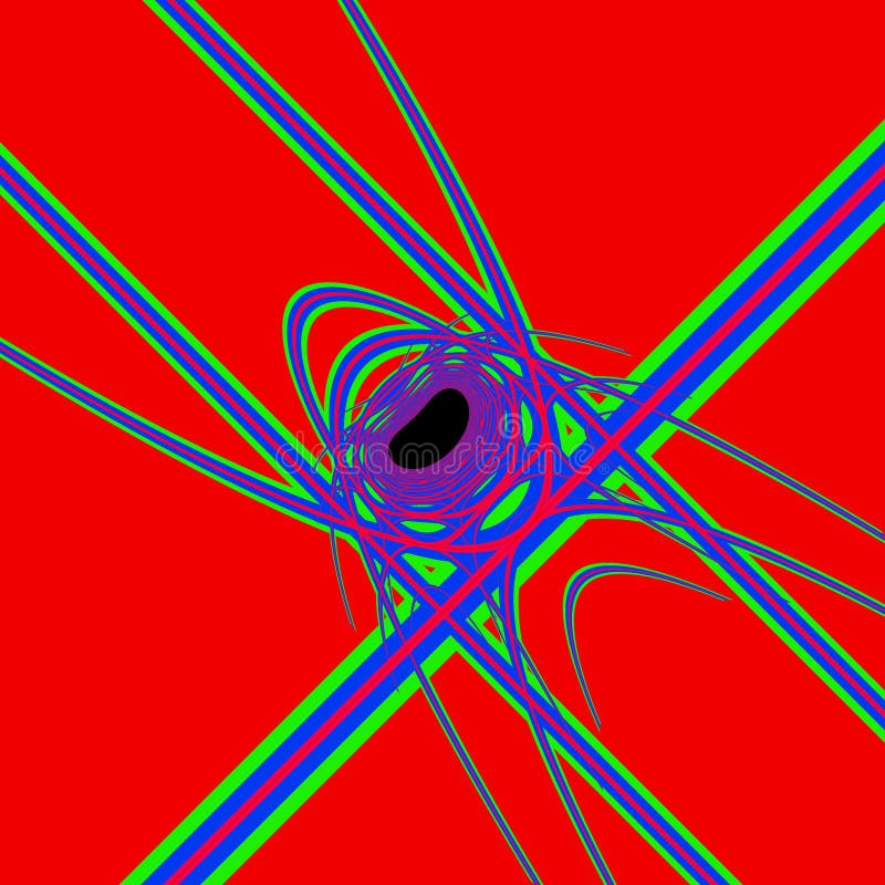 Computer Graphics Image of the Fractal Behaviour of a Mathematical ...