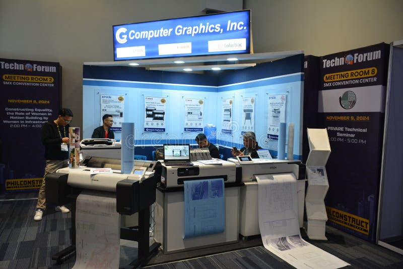 Computer Graphics Inc at Philconstruct Expo in Pasay, Philippines ...