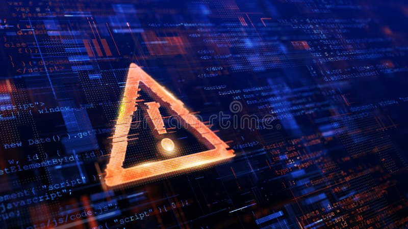 Computer Hacked, System Error, Virus, Cyber Attack, Malware Concept ...