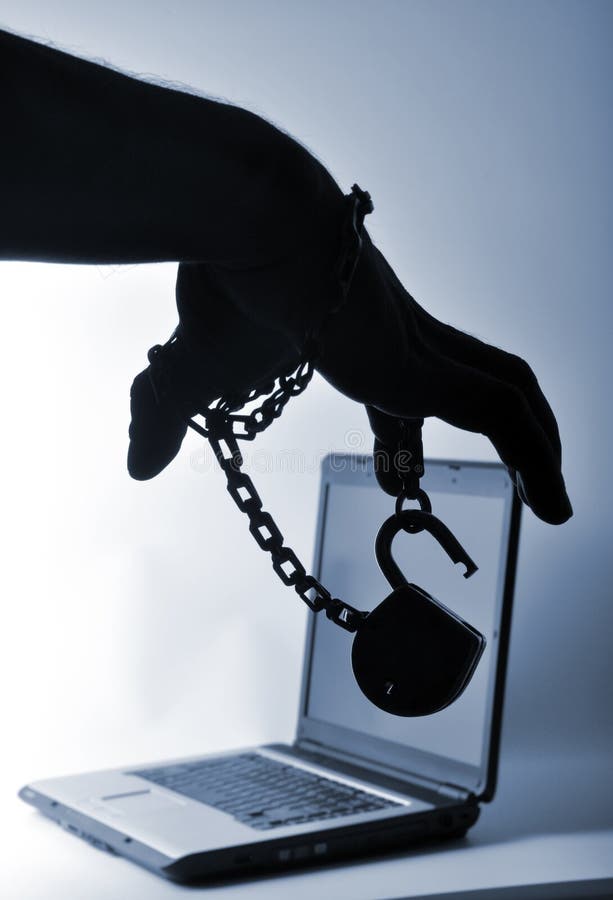Computer hacker stock image. Image of information, crime - 10241045
